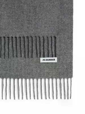 JIL SANDER Slim Cashmere Blend Scarf