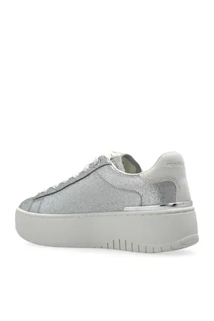 Michael Kors Logo-detail Glitter-embellishment Sneakers