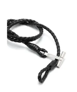 TOM FORD Braided Leather Necklace