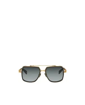 Balmain Logo Sunglasses - Gray