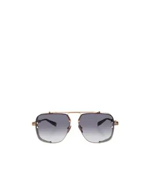 Balmain Geometric Frame Sunglasses - Gray