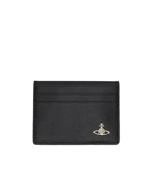 VIVIENNE WESTWOOD Bifold Card Holder - Black