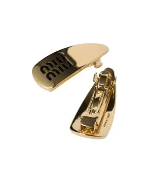 Miu Miu Enameled Metal Hair Clips