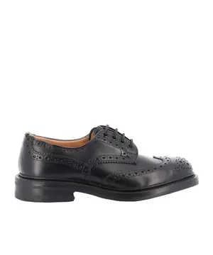 TRICKER'S Round-headed Business Dress Shoes - Black