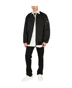 Raf Simons Graphic-print Bomber Jacket