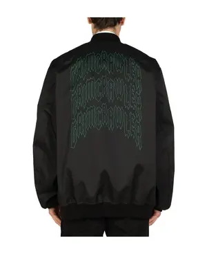 Raf Simons Graphic-print Bomber Jacket
