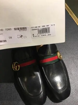 Gucci Gg Web Loafers