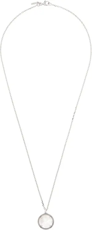 Emanuele Bicocchi Flourish Amulet Pendant Necklace - Silver