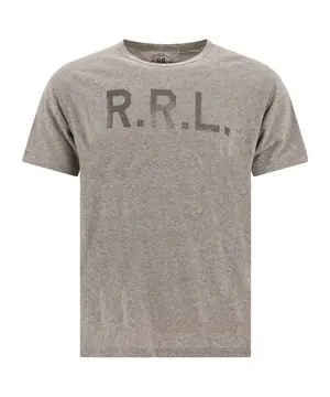 Ralph Lauren Logo Print Cotton T-shirt