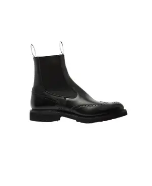 TRICKER'S Henry Perforated Chelsea Boots