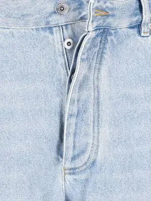 Bottega Veneta Wide-leg Jeans In Sky-bleached Denim