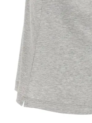 Brunello Cucinelli Logo Printed Crewneck T-shirt