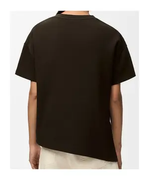 Loewe Asymmetrical T-shirt In Cotton Blend