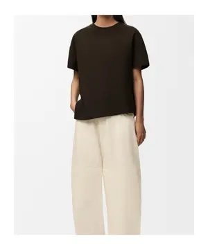 Loewe Asymmetrical T-shirt In Cotton Blend