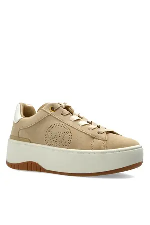 Michael Kors Dottie Perforated-logo Platform Sneakers