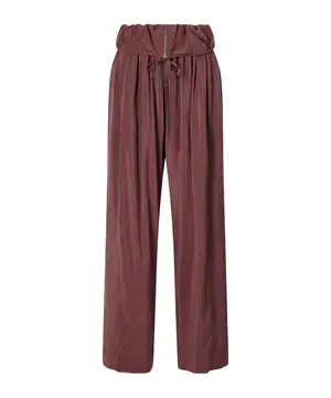 Chloé Wide-leg Fold-up Waistband Pants