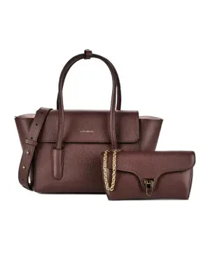 COCCINELLE Dual-handle Shoulder Bag - Red