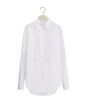 Dior Ruffled Plastron Blouse - No