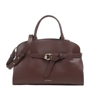 COCCINELLE Dual-handle Shoulder Bag - Brown