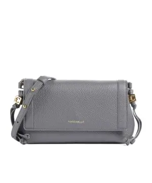 COCCINELLE Flap Shoulder Bag - Gray