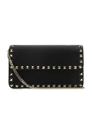 Valentino Garavani Rivet Crossbody Bag - Black