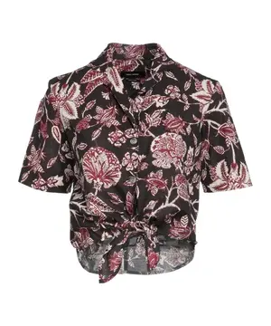 Isabel Marant Étoile Floral Print Shirt - Black
