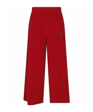 MAISON MARGIELA Brushed Fleece Sweatpants - Red