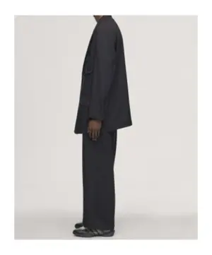 Y3 Sport Uniform Box Pleated Pants