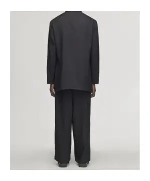 Y3 Sport Uniform Box Pleated Pants