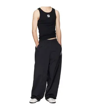 Vetements Global Mf Elastic Waist Sports Pants