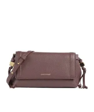 COCCINELLE Flap Shoulder Bag - Brown