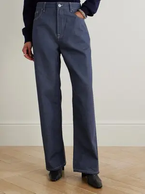 RÓHE Wide-leg Jeans With Button Closure
