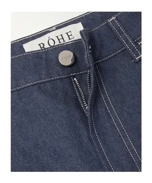 RÓHE Wide-leg Jeans With Button Closure