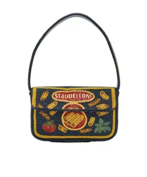 Staud Tommy Beaded Shoulder Bag - Multicolor