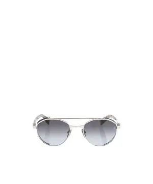 Balmain Brigade Iv Round Sunglasses - Gray