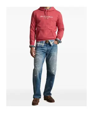 Ralph Lauren Logo Fleece Hoodie