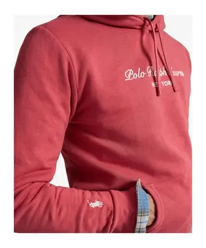 Ralph Lauren Logo Fleece Hoodie