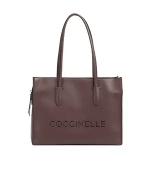 COCCINELLE Dual-handle Shoulder Bag - Brown