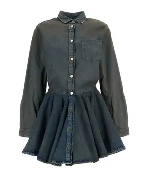 HAIKURE Shila Ziggy Denim Mini Dress
