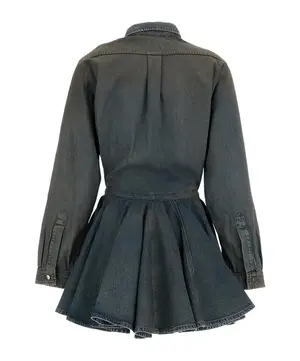 HAIKURE Shila Ziggy Denim Mini Dress