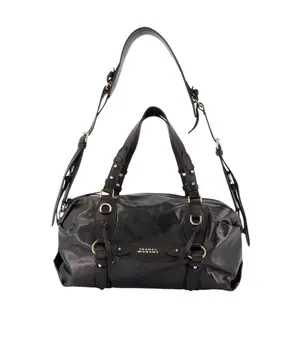 Isabel Marant Étoile Letter Shoulder Bag - Black