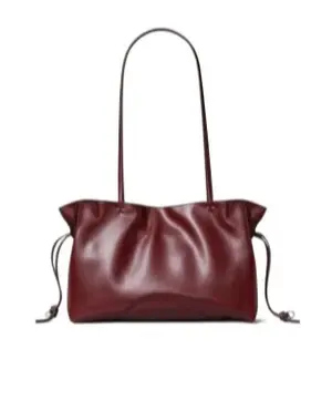 Tory Burch Small Ella Natuura Drawstring Tote - Red