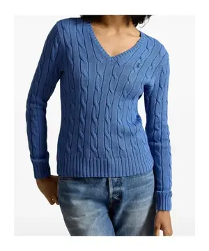 Polo Ralph Lauren V-neck Cotton Sweater