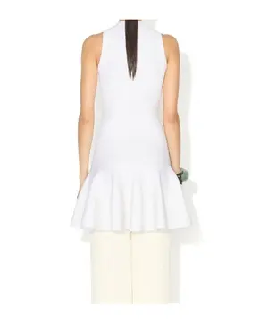 Alaïa Cross-front Knit Dress