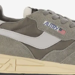 AUTRY Panelled Suede Sneakers