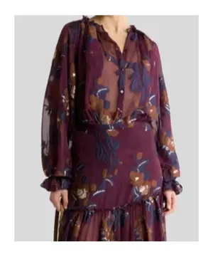 Etro Silk-blend Jacquard Shirt With Fil Coupé Flowers