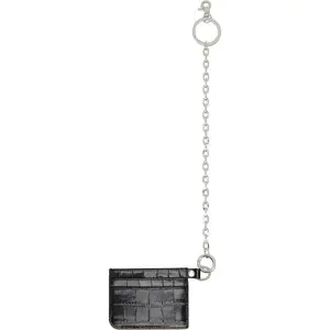 VIVIENNE WESTWOOD Croc-effect Orb Card Holder