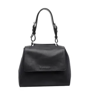 Orciani Flap Shoulder Bag - Black
