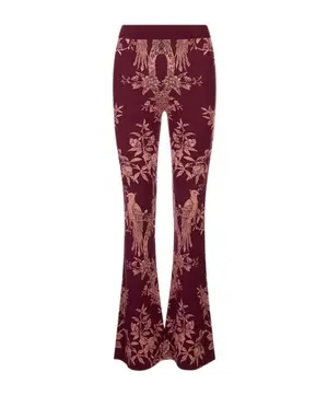 Etro Elastic-waist Casual Trousers - Red