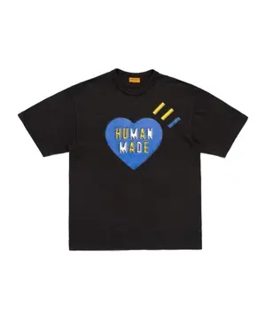 HUMAN MADE Graphic T-shirts - Black